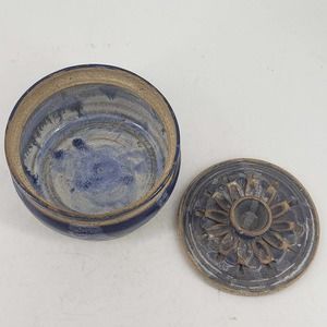 Artisan | Accents | Mic Century Blue Ceramic Signed J Williams Studio ...